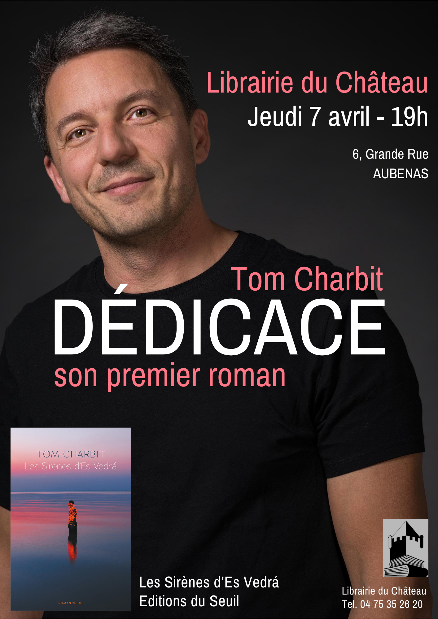 Rencontre le jeudi 7 avril à 19h avec Tom Charbit pour son livre Les ...